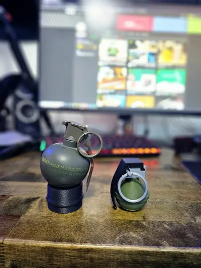 V40 Mini Grenade | World's Smallest| Flying handle by Rexi Labs ...