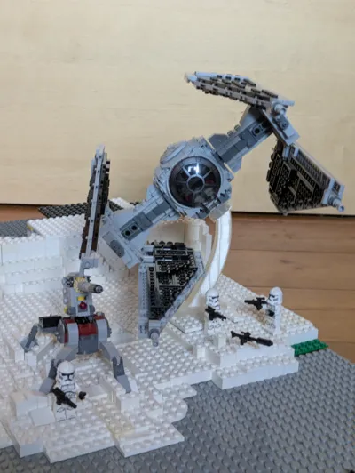 starwars brick spaceship stand for build Plates by morax - MakerWorld