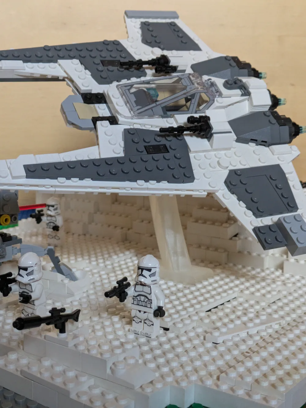 starwars brick spaceship stand for build Plates by morax - MakerWorld