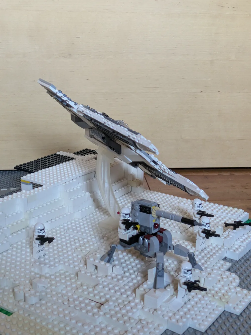 starwars brick spaceship stand for build Plates by morax - MakerWorld