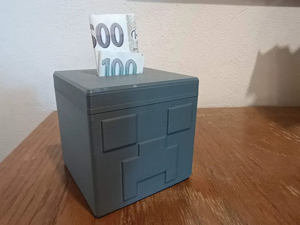 Creeper Money Box by Berry - MakerWorld