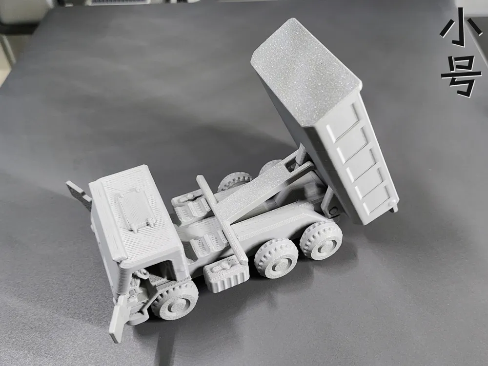 Dump truck (no hardware needed) - Free 3D Print Model - MakerWorld