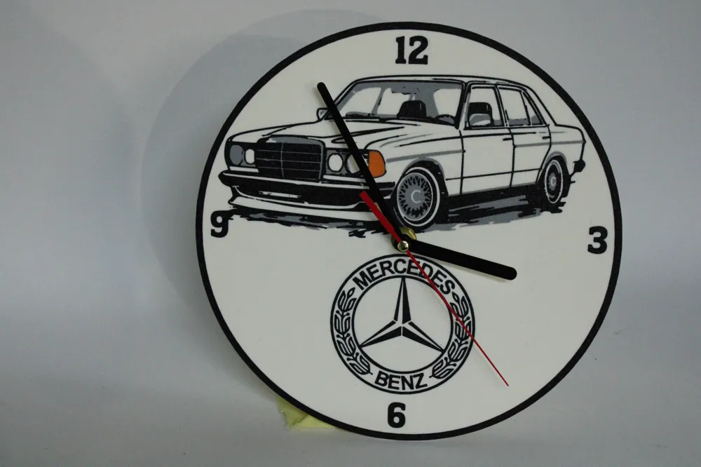 MERCEDES W123 CLOCK - Free 3D Print Model - MakerWorld