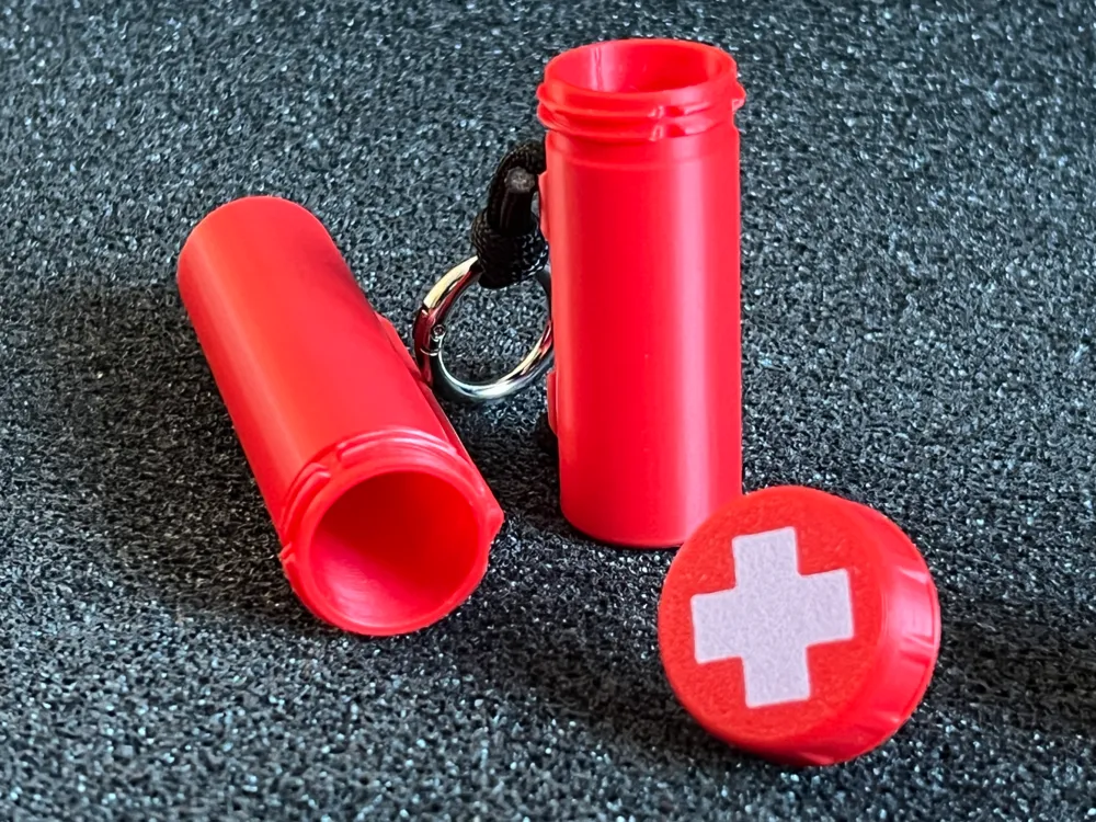 Bottle Cap with First Aid Pictogram 28mm 2L bottle by SY3D - MakerWorld