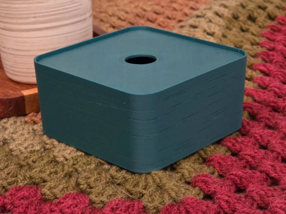 Simple stackable parametric box with lid - Free 3D Print Model - MakerWorld