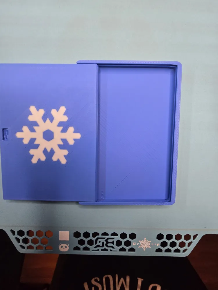 Snowflake Gift Card Box - Free 3D Print Model - MakerWorld