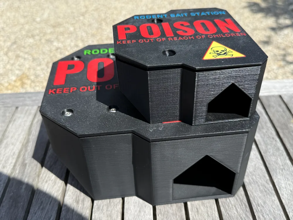 Rodent Bait Stations - Free 3D Print Model - MakerWorld