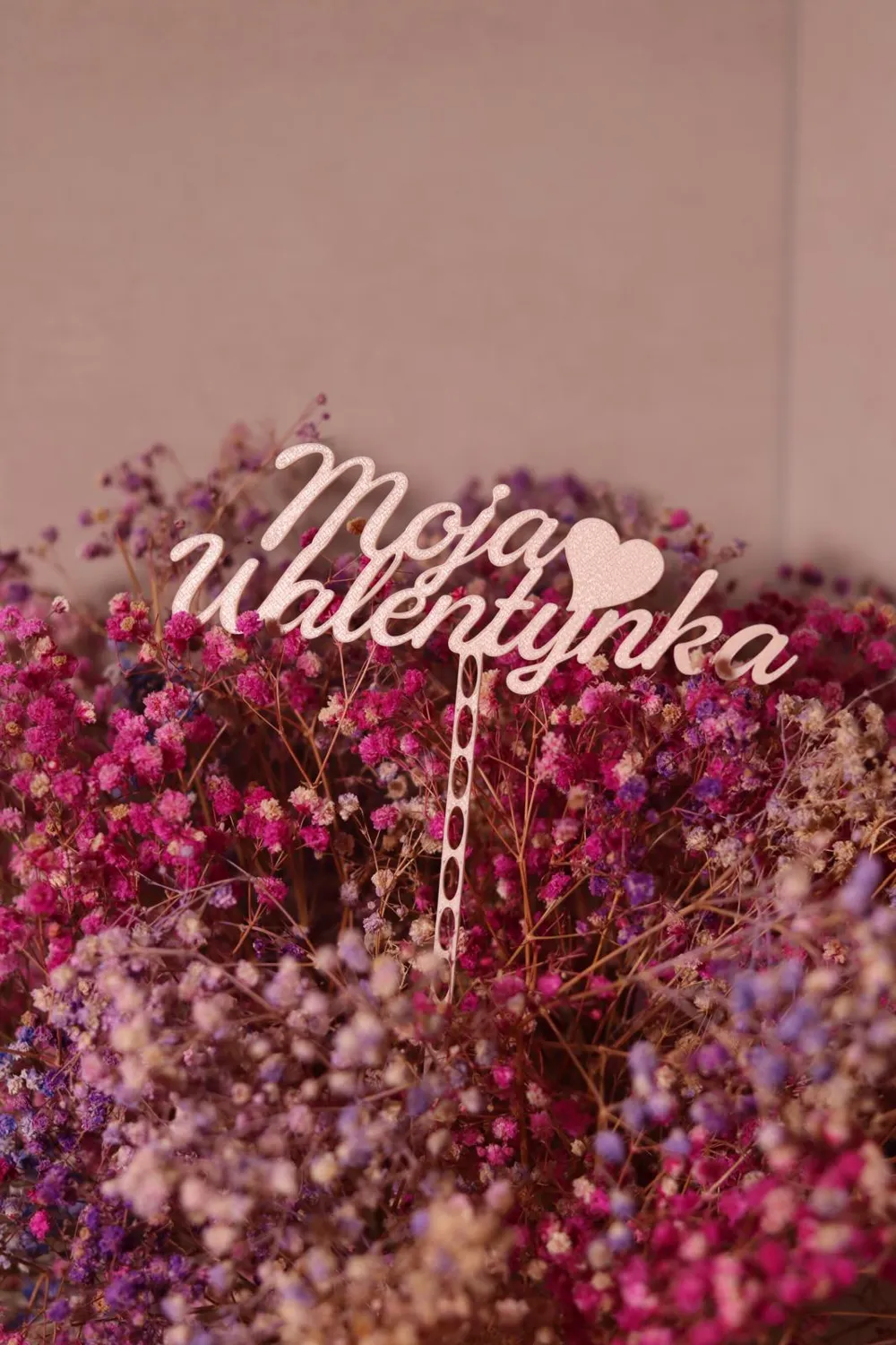 Topper de Saint-Valentin - "ma valentine" - Modèle d'Impression 3D ...