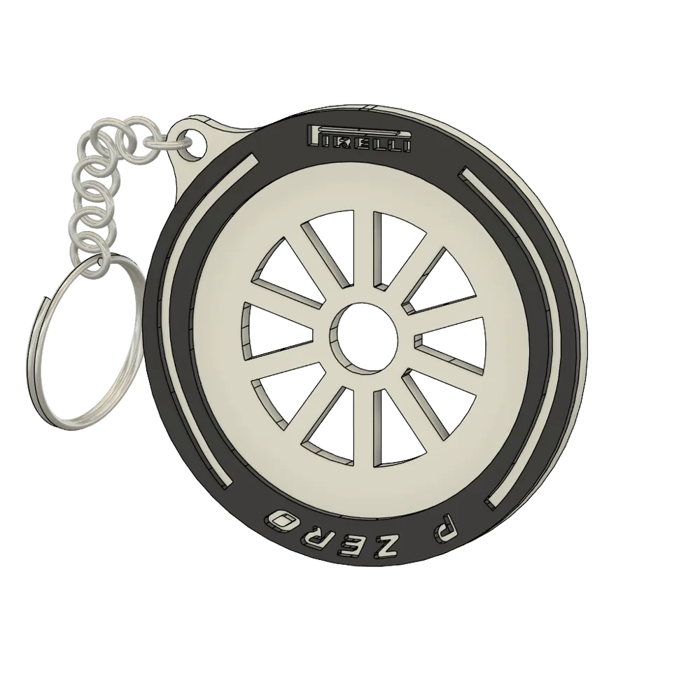 Pirelli F1 Tire Keychain by Dilo - MakerWorld
