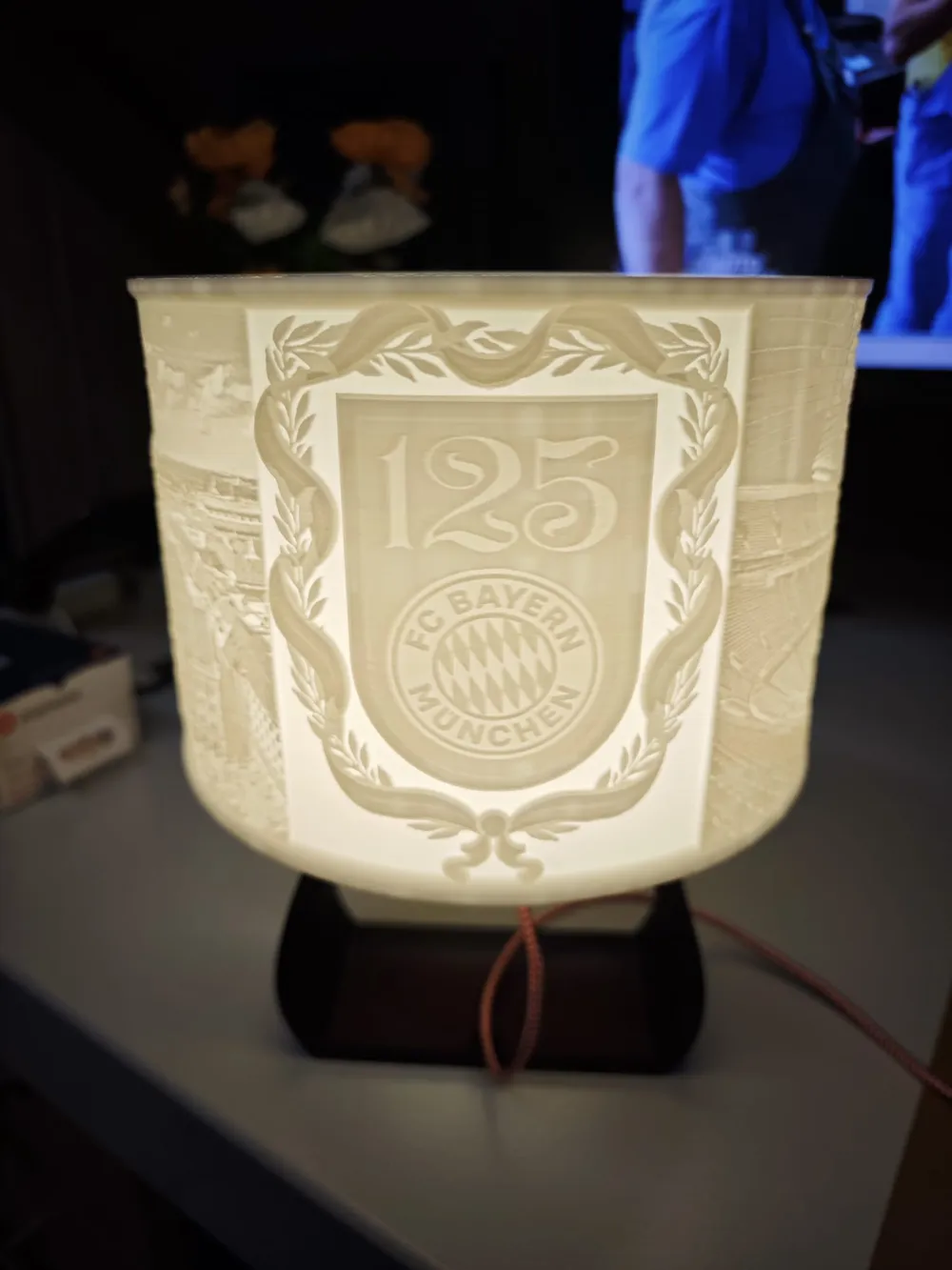 Lithophanie FC Bayern München – Kostenloses 3D-Druckmodell – MakerWorld