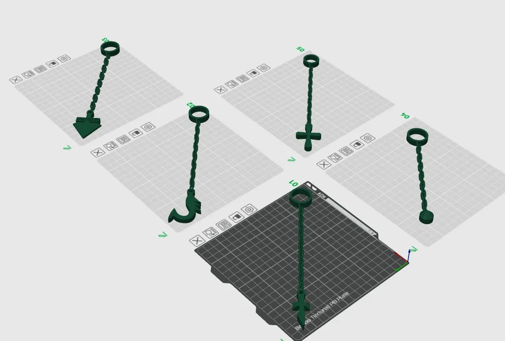 Magical Chain, Kurapika HxH - Free 3D Print Model - MakerWorld