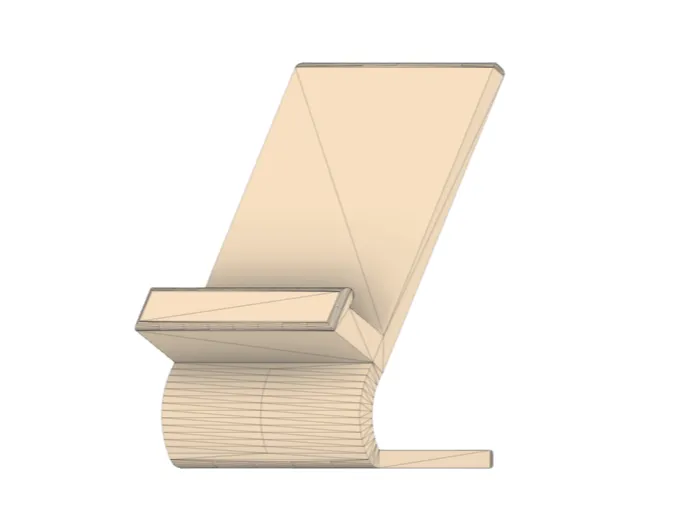 Easy phone stand by JERMERKER MakerWorld: Download Free 3D Models