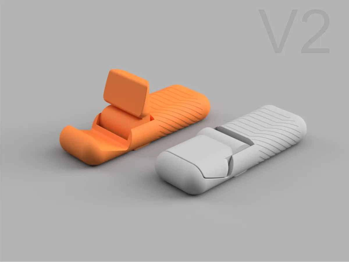 Small Smartphone Stand V2 - Direct Print - Free 3D Print Model - MakerWorld