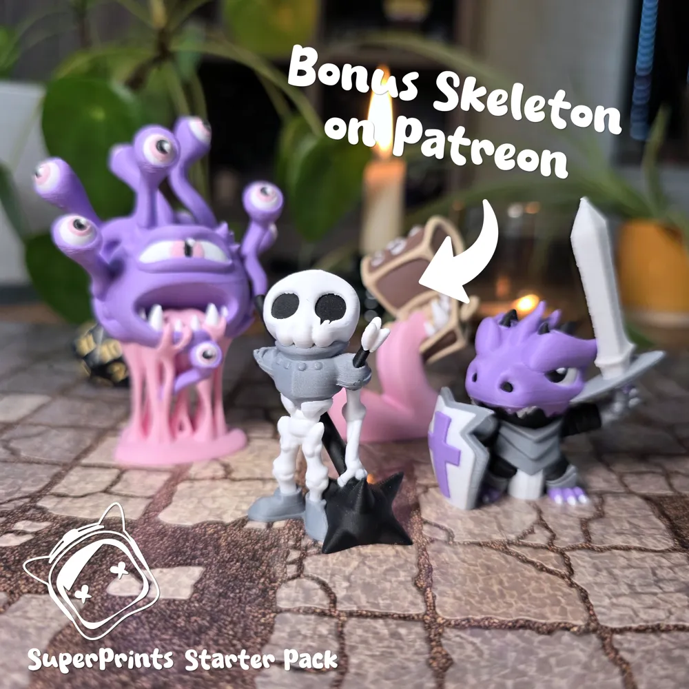 Beholder - Mehrfarbige FDM-Rollenspiel-Minis (Keine Stützstrukturen ...