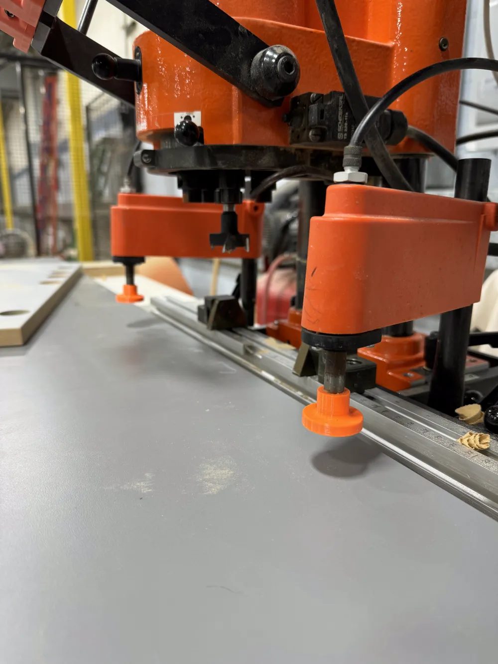 Blum Mini Press Feet for the Pistons | Blum Hinge Boring Machine ...
