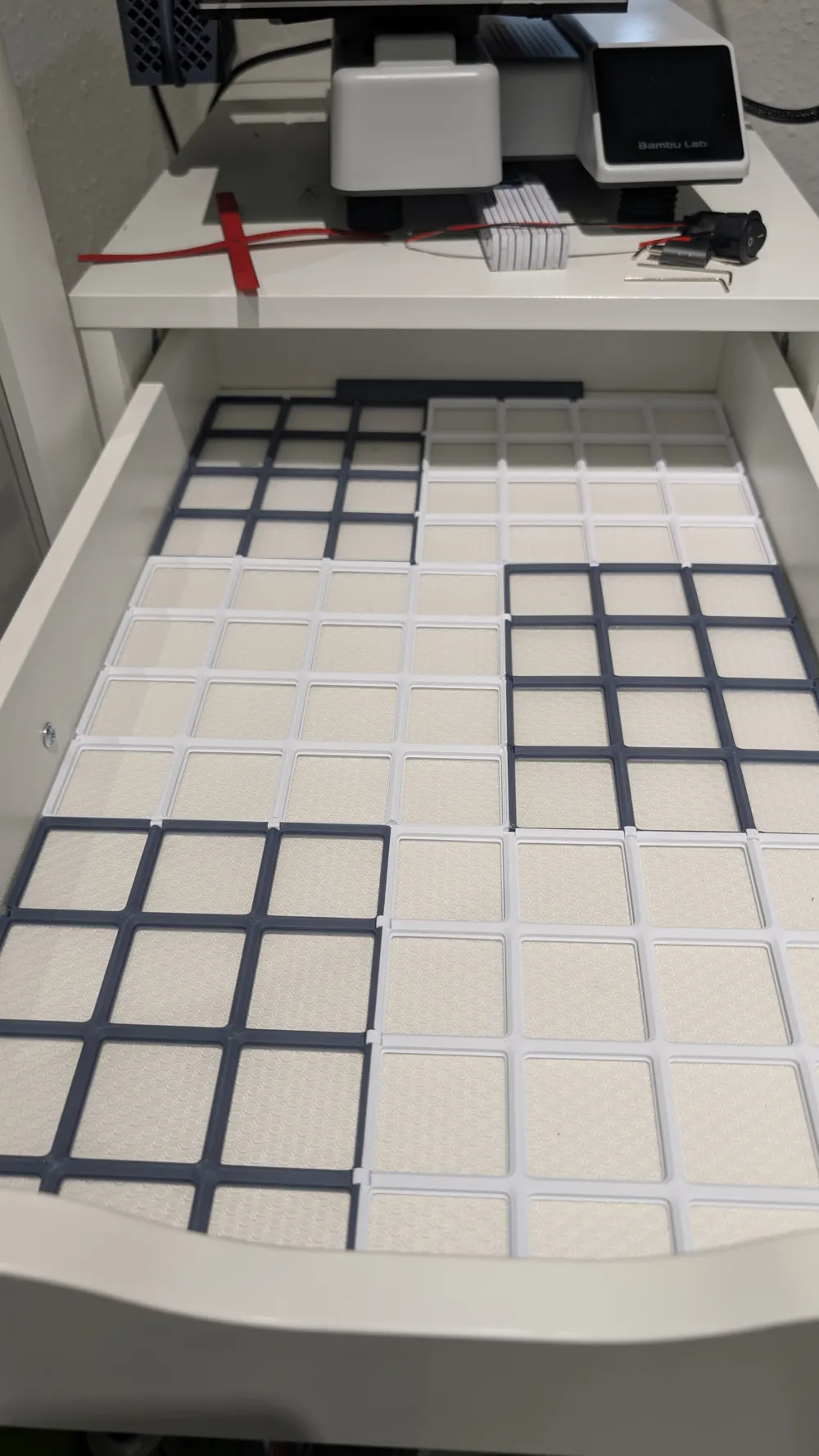 IKEA Schubladen Alex Gridfinity von Deadzone85 MakerWorld: Kostenlose ...