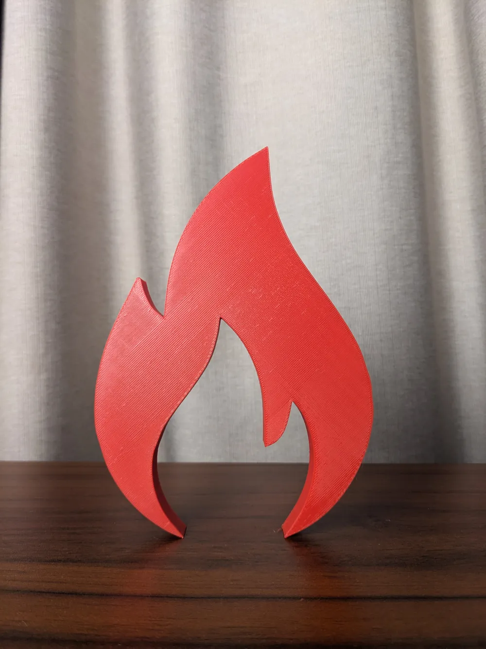Basic Flame Symbol - Free 3D Print Model - MakerWorld