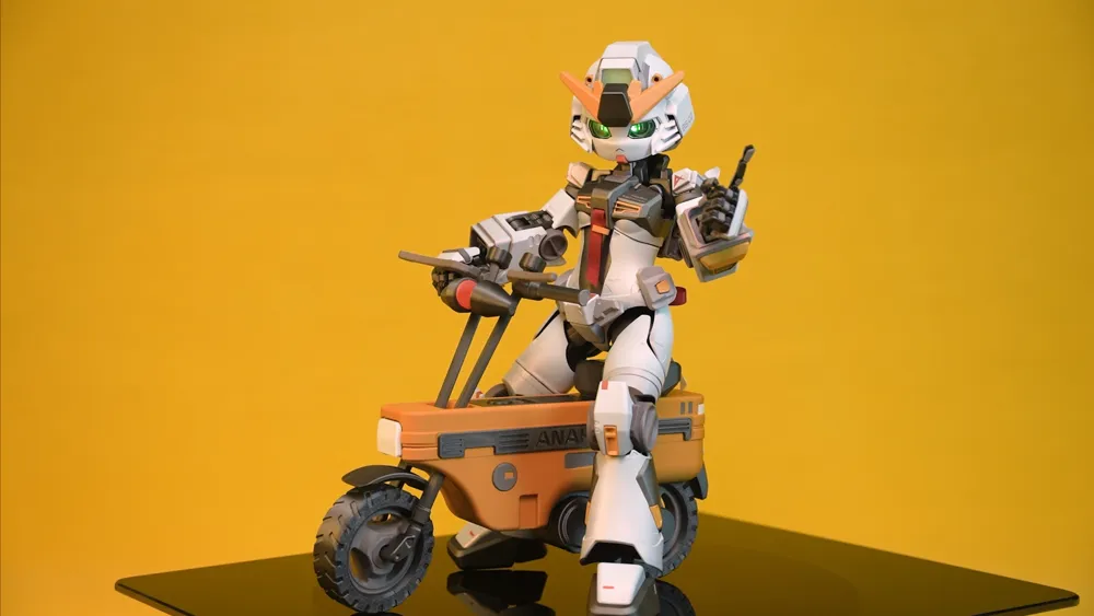 40CM Unicorn Gundam Mecha Girl by AnnIsMax俺叫Max MakerWorld: Download Free 3D Models