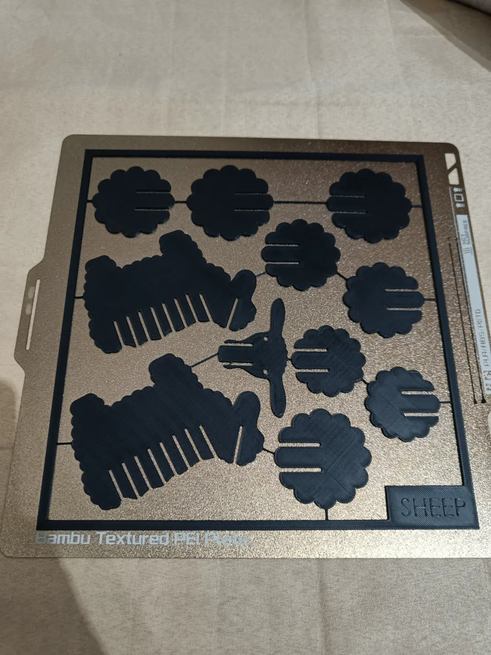 Sheep - kit card - Free 3D Print Model - MakerWorld
