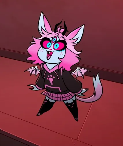 weird girl from Helluva Boss short by Socio - MakerWorld