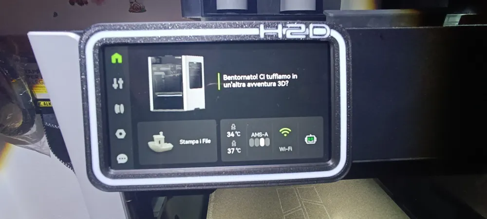 Bambulab H2D Screen Cover by Chiodoz3D MakerWorld: Download Free 3D Models