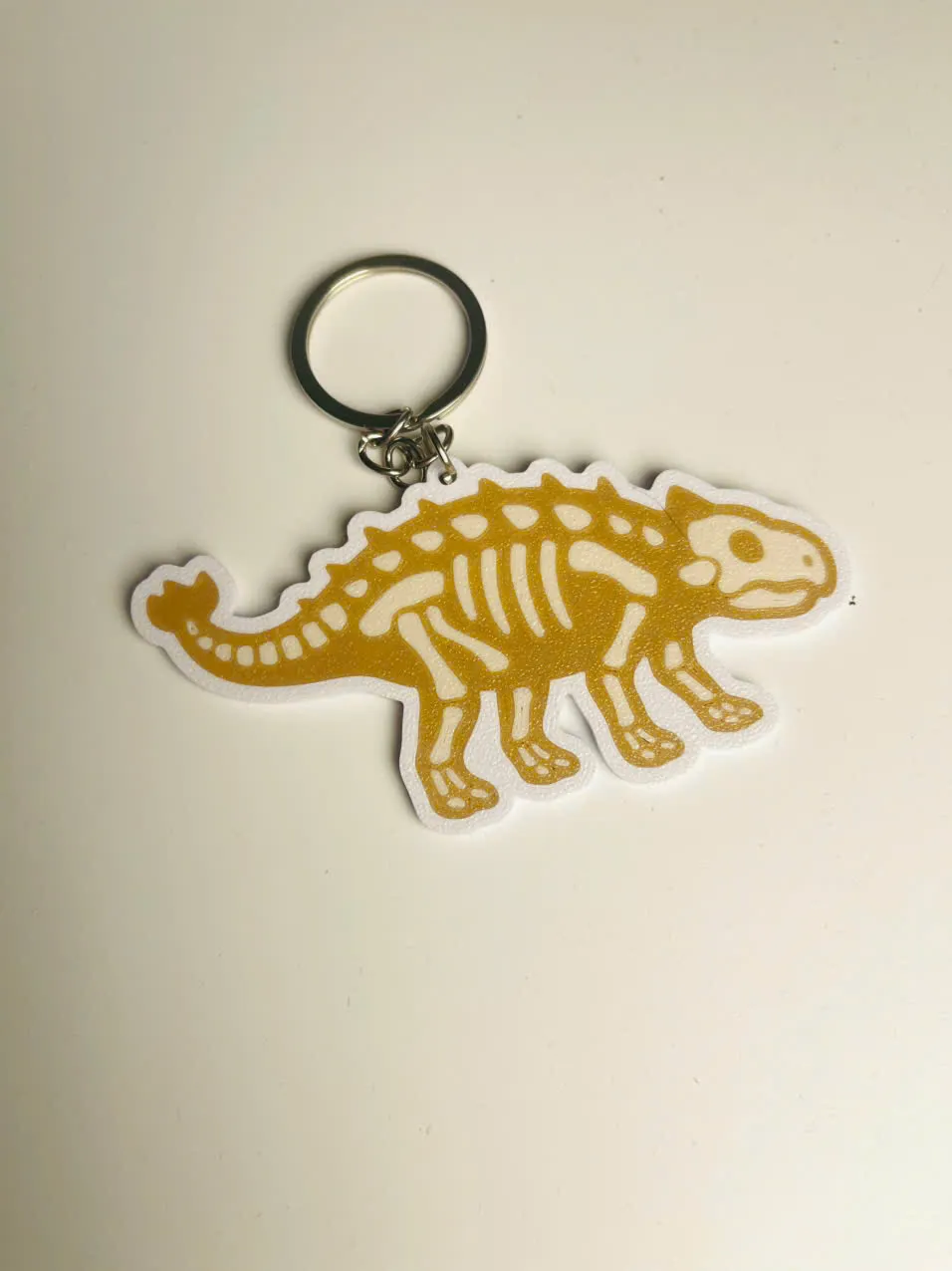 Dinosaur Skeleton Keychain Pack by Foo Simple 2D MakerWorld: Download ...