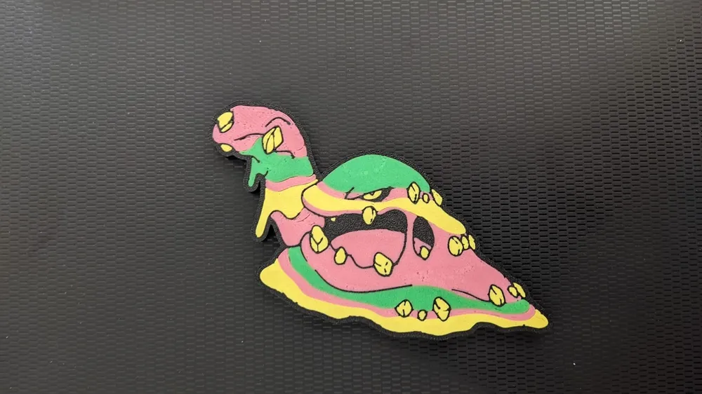 Alolan Muk Wall Art by Sitsero MakerWorld: Download Free 3D Models