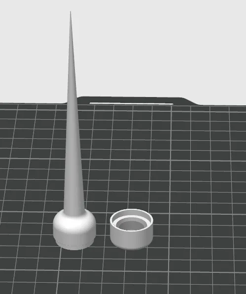 Nail-shaped LED portal - Free 3D Print Model - MakerWorld