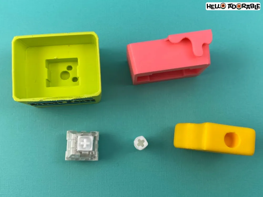 Chicken Nuggets Clicker Fidget Toy - Free 3D Print Model - MakerWorld