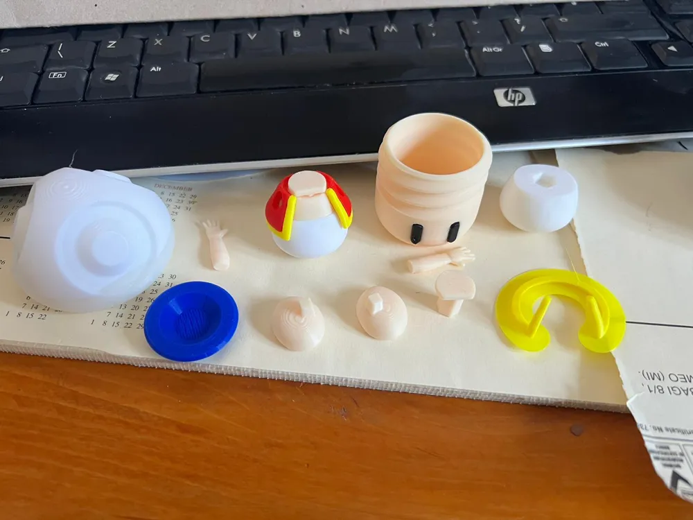 MushroomMan - Free 3D Print Model - MakerWorld