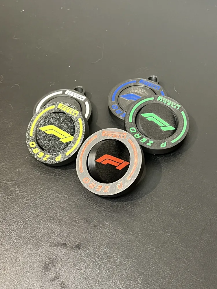 P-Zero Spinfinity – F1 Fidget Wheel by DCprint MakerWorld: Download ...