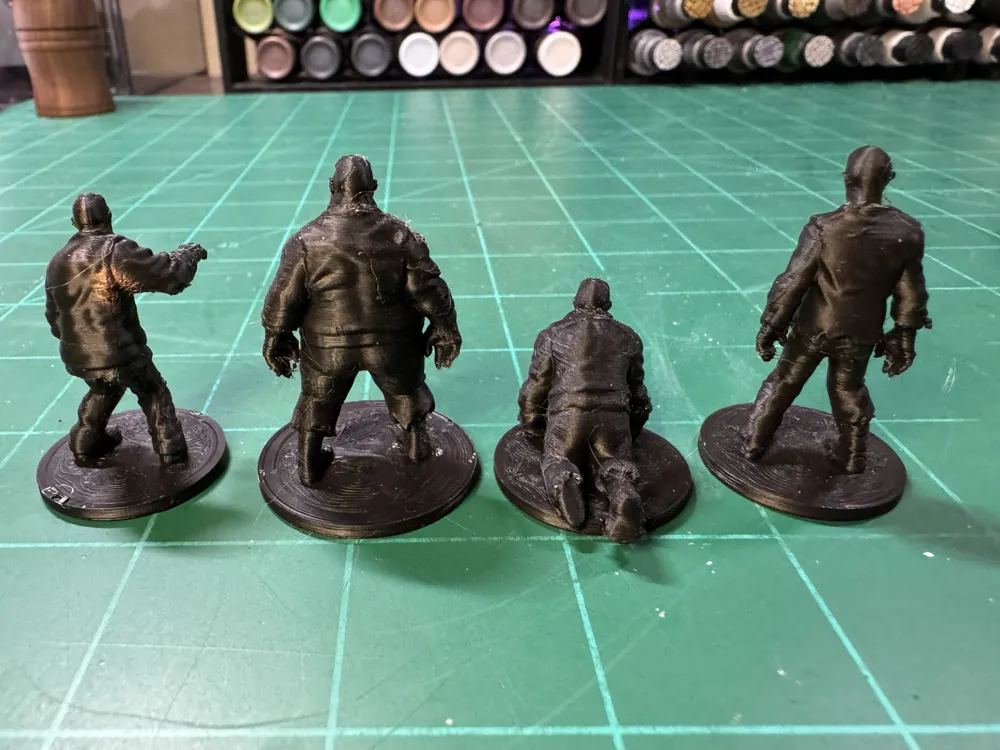 Zombie Nightmare Encounter DND D&D Pathfinder Mini - Free 3D Print ...