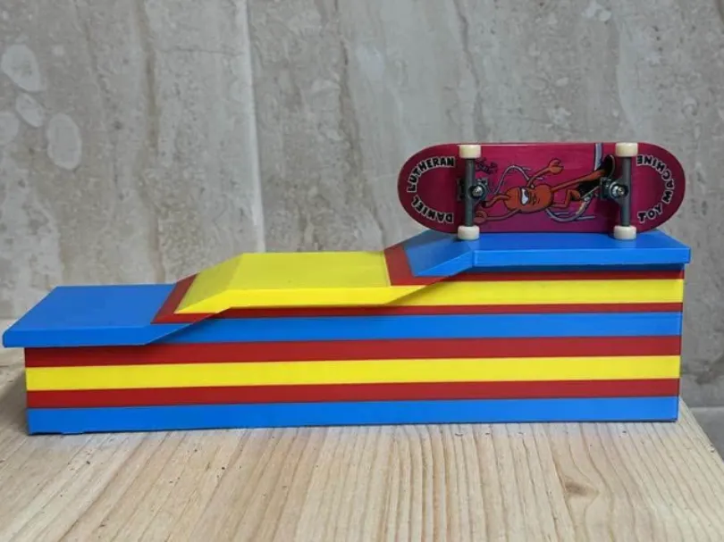 FingerBoard / Tech Deck Obstacle Ledge by MadMARIOS - MakerWorld