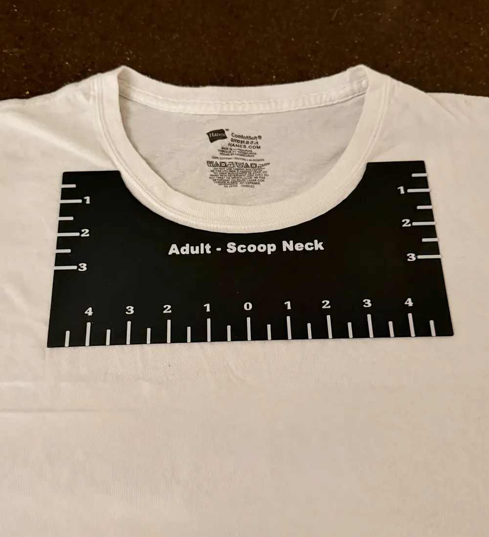 Tshirt Guide Ruler - Free 3D Print Model - MakerWorld
