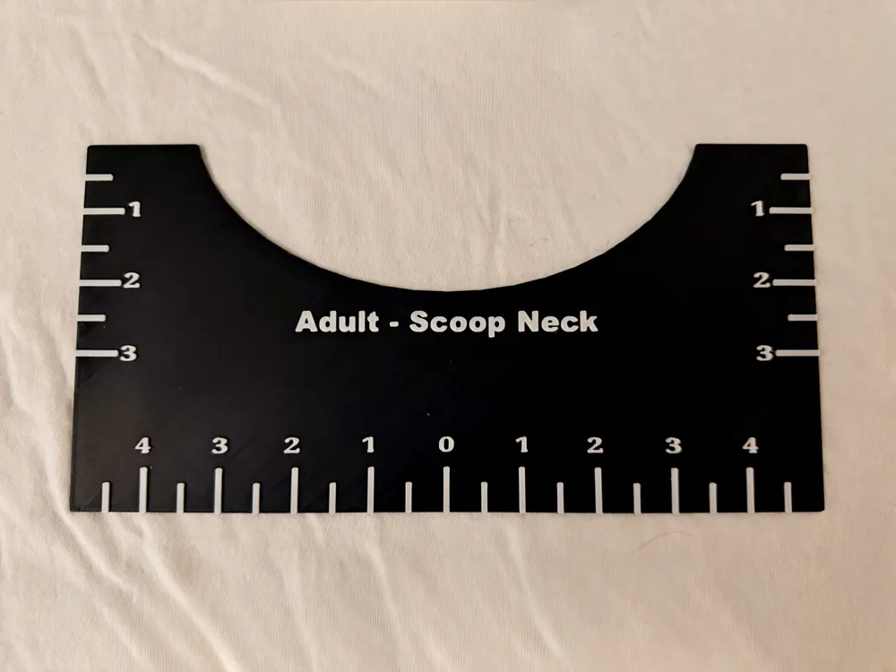 Tshirt Guide Ruler - Free 3D Print Model - MakerWorld