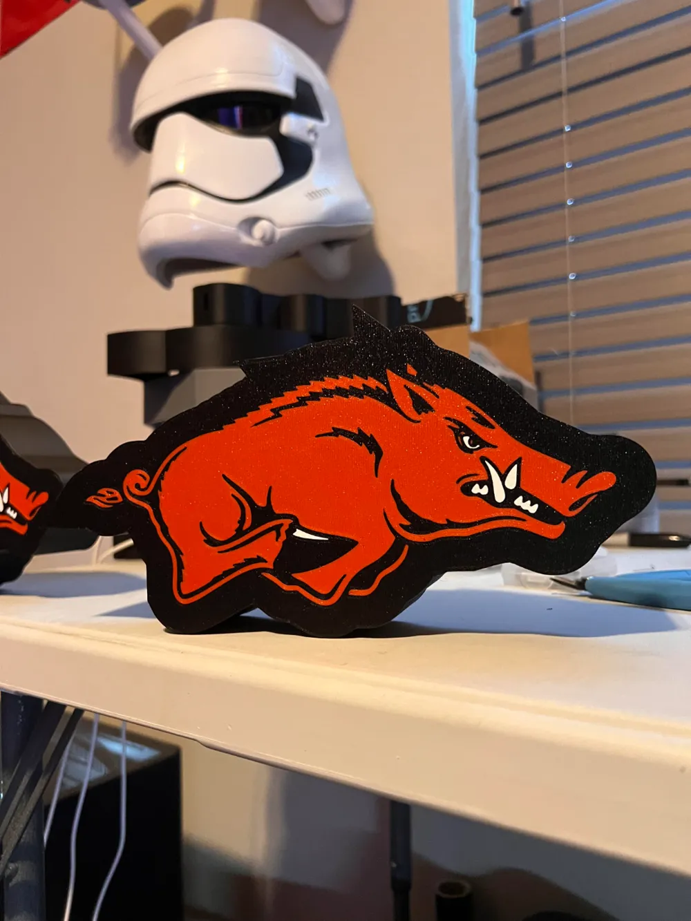 Razorbacks LED Lamp by Codyinbody3 - MakerWorld