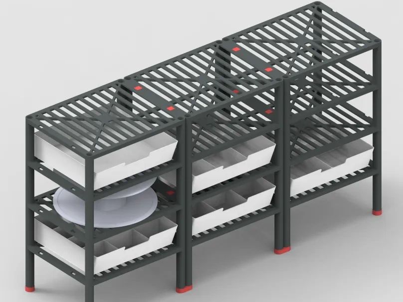 Stackable modular organizational storage system by 海底捞海鲜 - MakerWorld