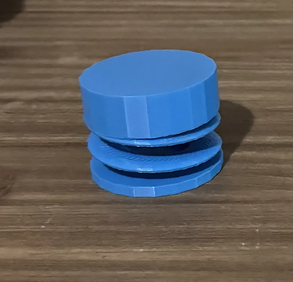 Button (about 2 hours on a Bambu Lab P1S) by bengalsarebest - MakerWorld