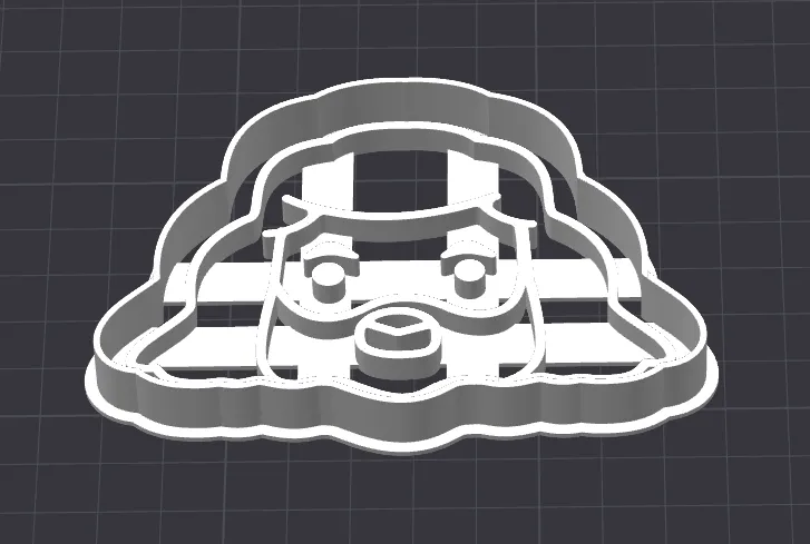 Hagrid Cookie Cutter - Free 3D Print Model - MakerWorld