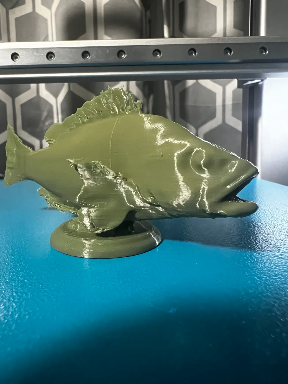 Large Mouth Bass Statue by user_4198388501 - MakerWorld