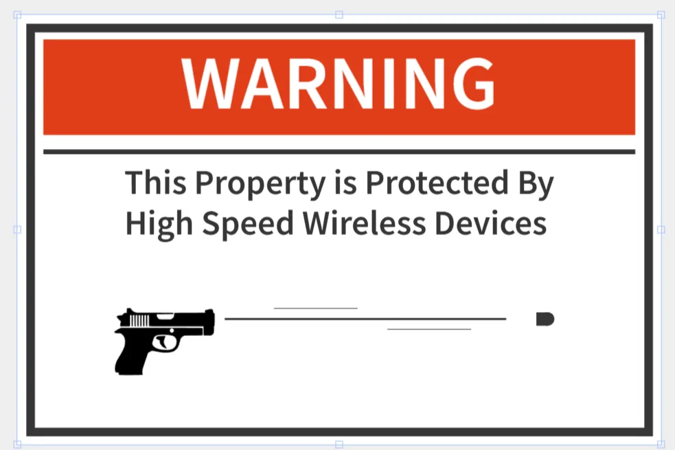 High Speed Wireless Devices Sign - Free 3D Print Model - MakerWorld