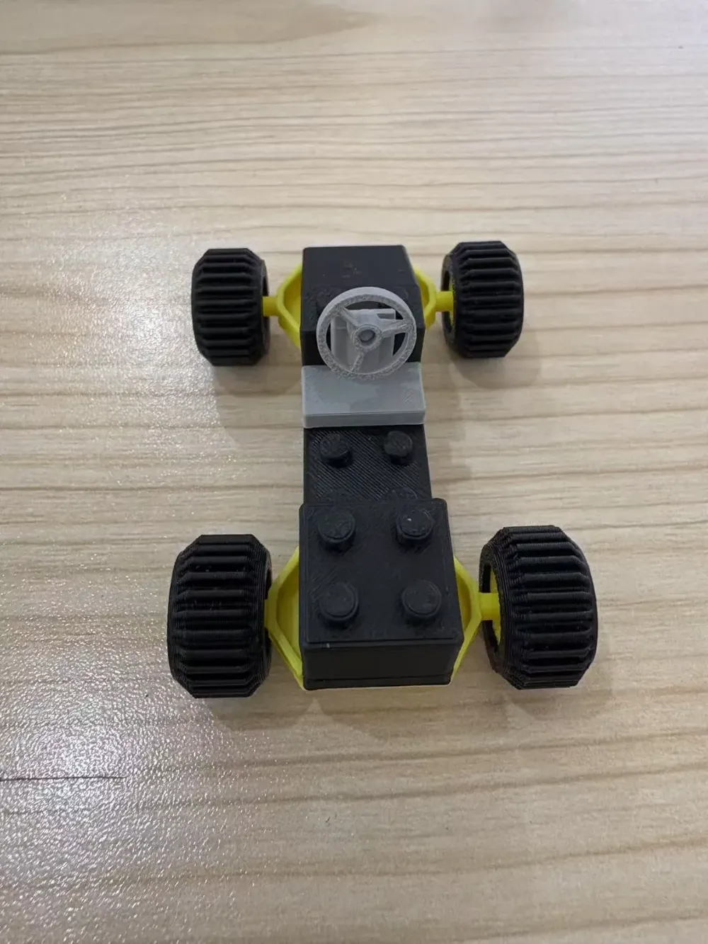Brick toy car - Free 3D Print Model - MakerWorld