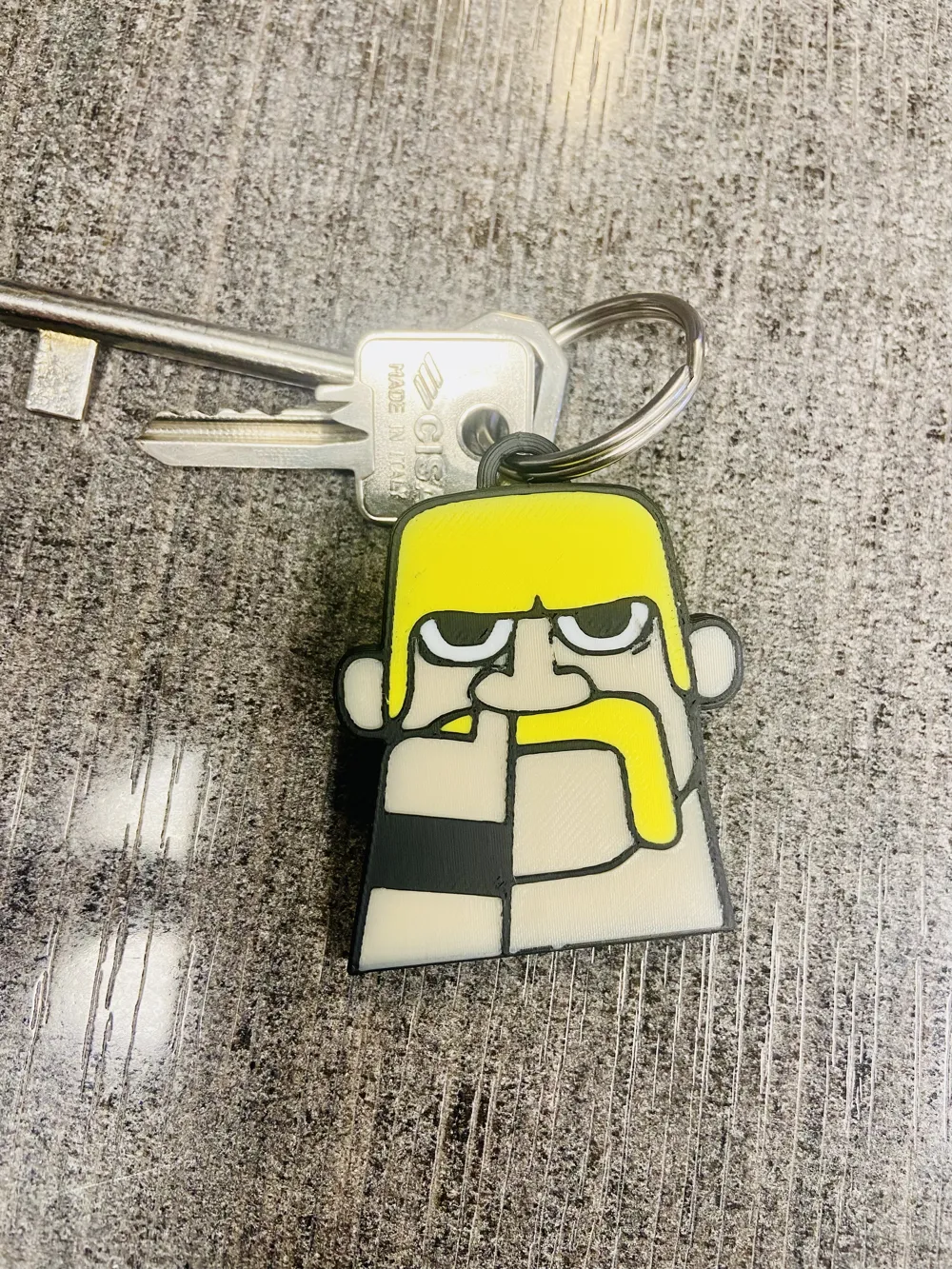 Barbarian keychain, Clash Royale by GAF 3D MakerWorld: Download Free 3D ...