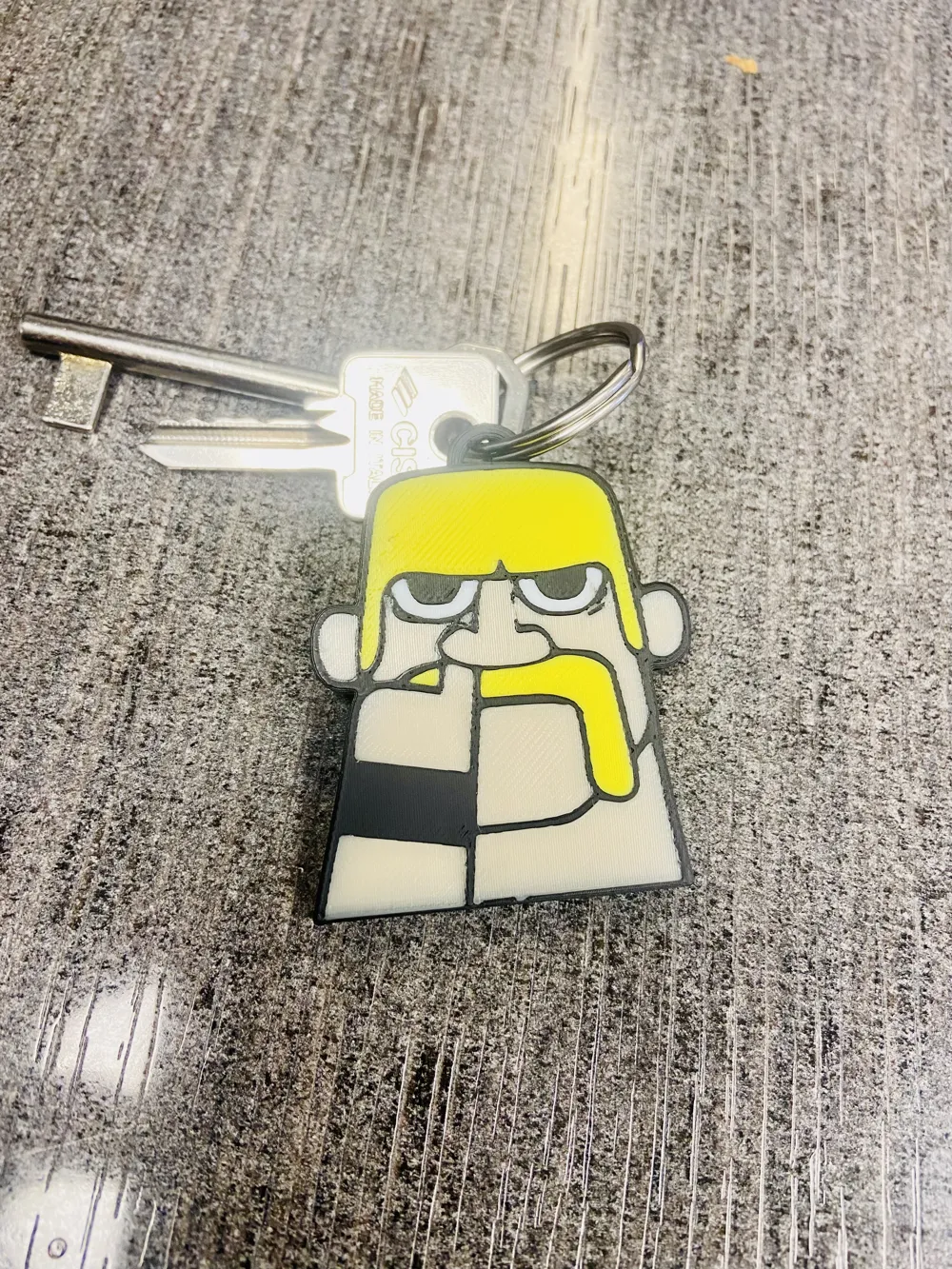 Barbarian keychain, Clash Royale by GAF 3D MakerWorld: Download Free 3D ...