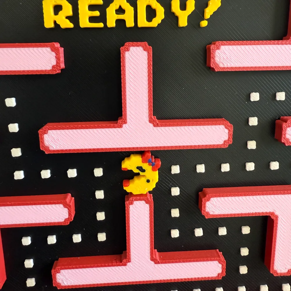 Ms. Pac-Man Level 1 by elpipito - MakerWorld