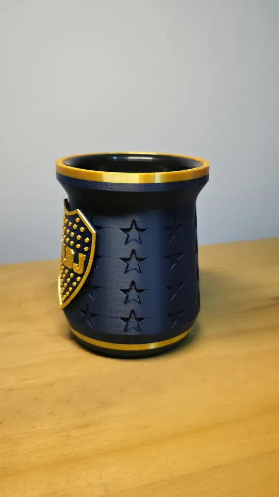 Boca Juniors Mate Exclusive and Optimized Design - Free 3D Print Model ...