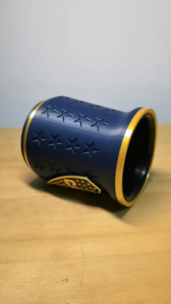 Boca Juniors Mate Exclusive and Optimized Design - Free 3D Print Model ...