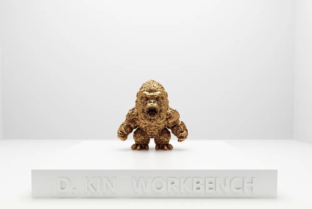 Mini King Kong by D.KIN MakerWorld: Download Free 3D Models