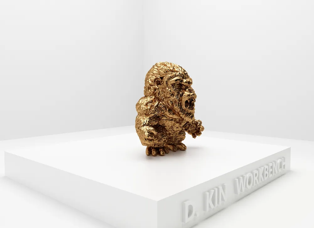 Mini King Kong 迷你金刚 por D.KIN - MakerWorld
