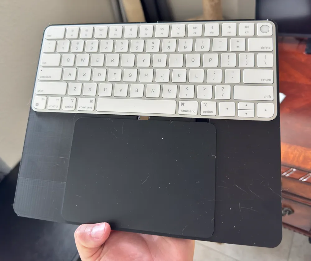 Apple magic keyboard and trackpad tray by CA Designs - MakerWorld